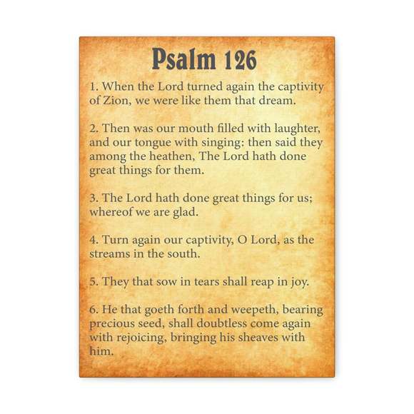 Express Your Love Gifts | Art | Scripture Sign Psalm 26 Chapter Gold Bible Canvas Christian Wall ...